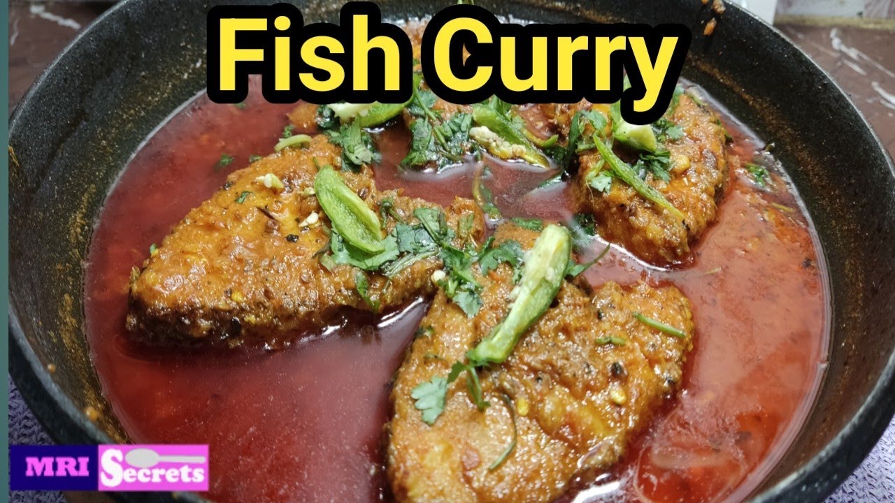 Fish Curry | Fish fry | Fish ka salan banane ka treka | مچھلی کا سالن ...