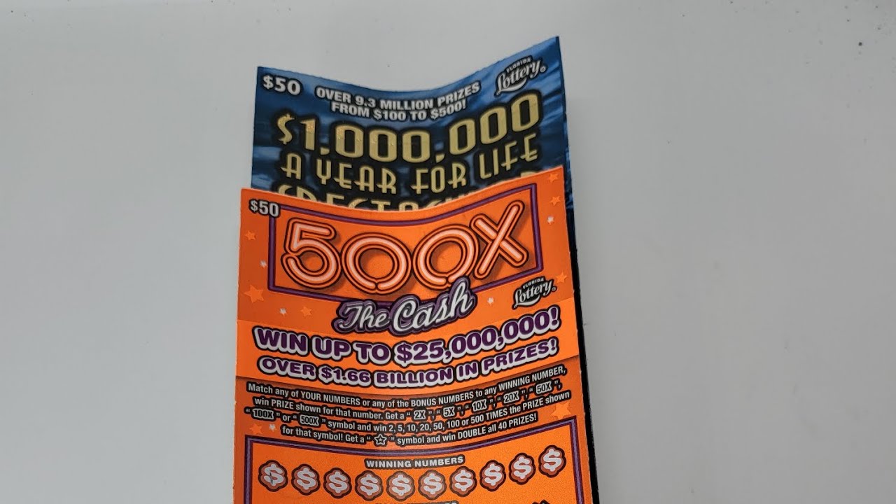 Orange crush VS Big blue Florida lottery - YouTube