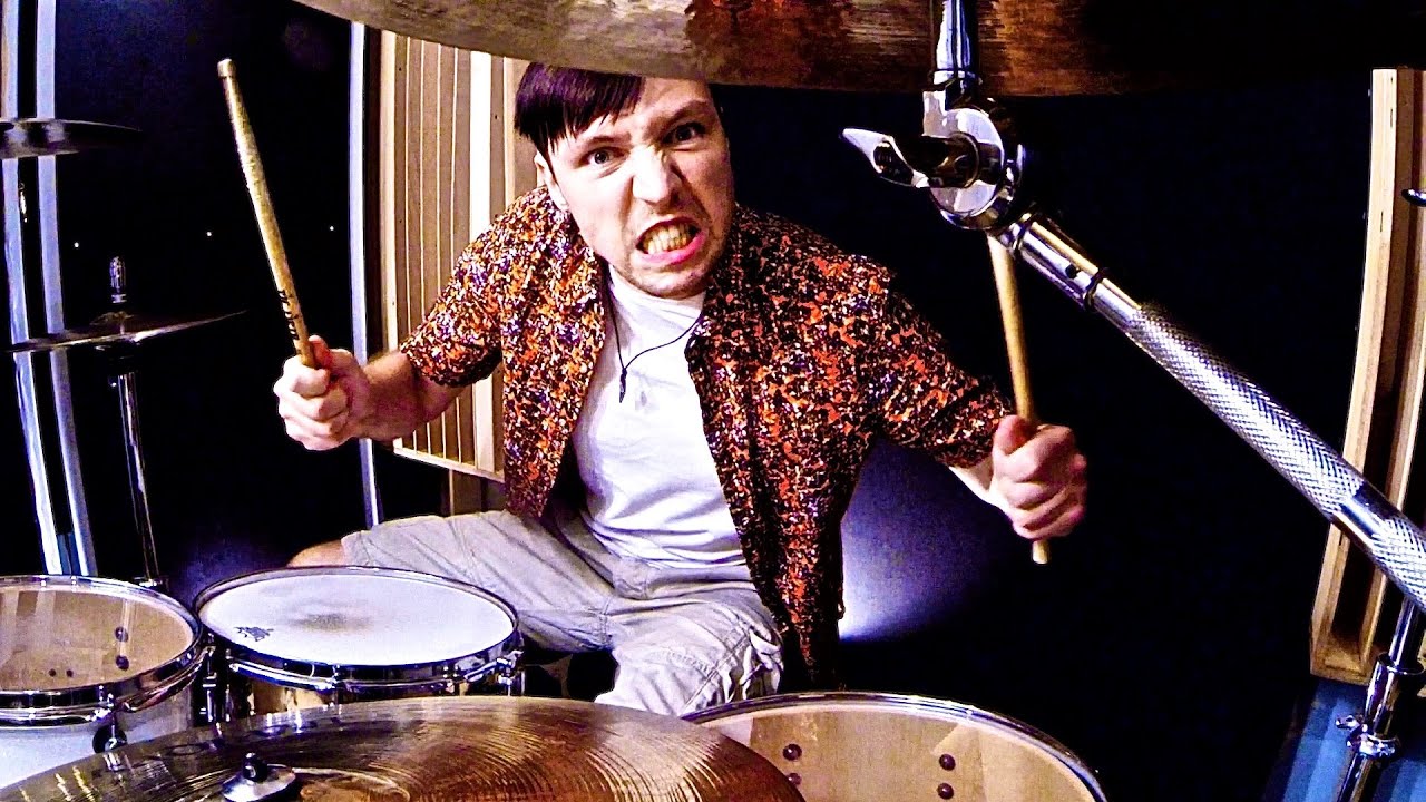 [Lunatic Drumming] Drum Groove With An Off Beat Kick And Hi-hat - YouTube