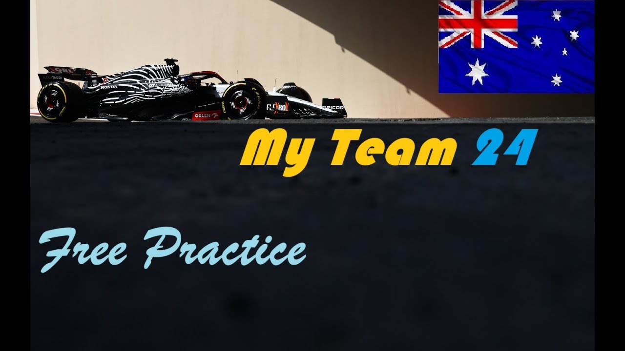 F1® 24 My Team Career Mode - Australian GP: Free Practice (PS4) - YouTube