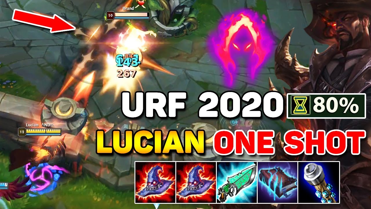 PHÁ ĐẢO URF 2020 VỚI LUCIAN FULL AP ONE SIÊU ẢO DIỆU LÀ ĐÂY | 1 COMBO = 1 MẠNG XEM CỰC PHÊ - YouTube