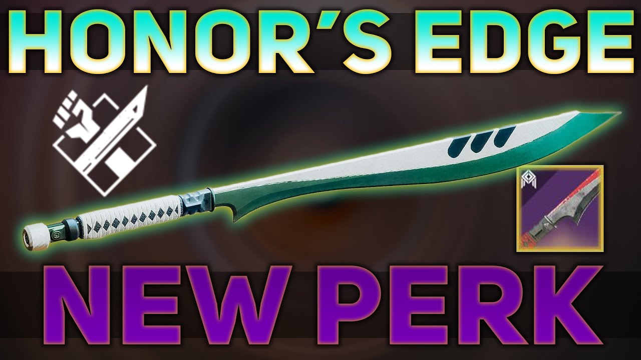 Is Flash Counter worth it? (Honor's Edge New Sword Perk) | Destiny 2 ...
