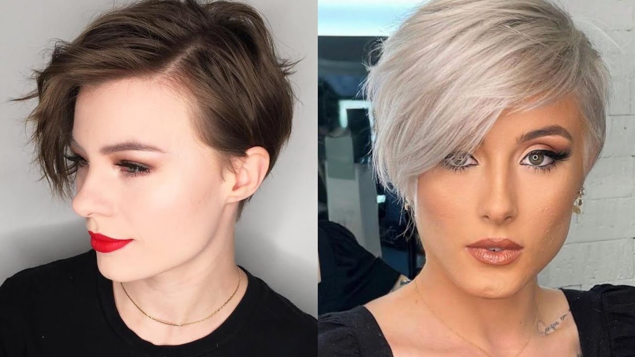 Silver Undercut Pixie Haircut Transformation 2024 | Best Pixie Haircuts ...