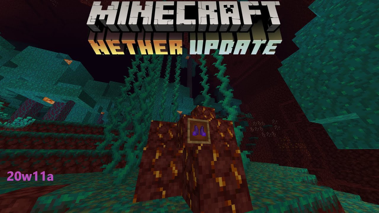 Minecraft Snapshot 20w11a - New Gold, New Vines and Soul Speed - YouTube