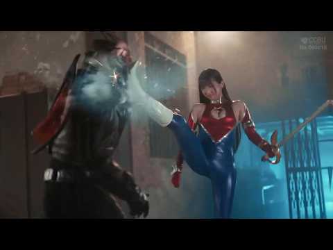 White-Booted Superheroine Didn’t Even Break a Sweat