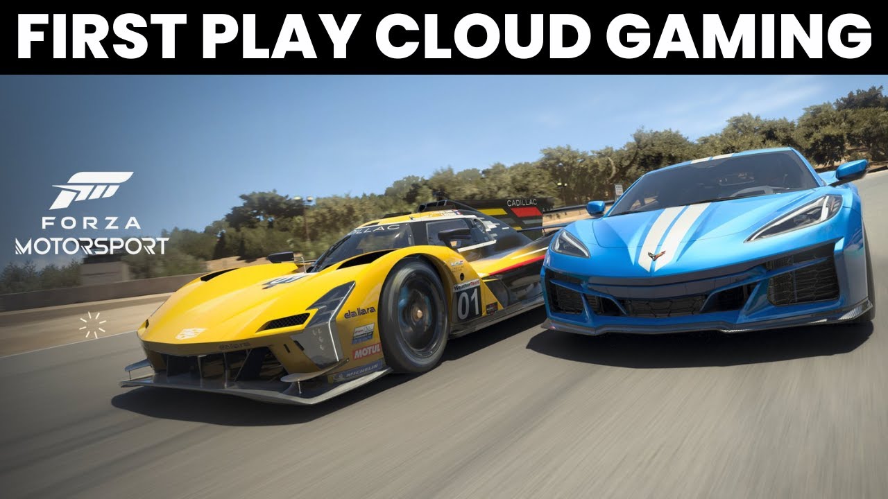 Forza Motorsport First Play Cloud Gaming No Commentary - YouTube