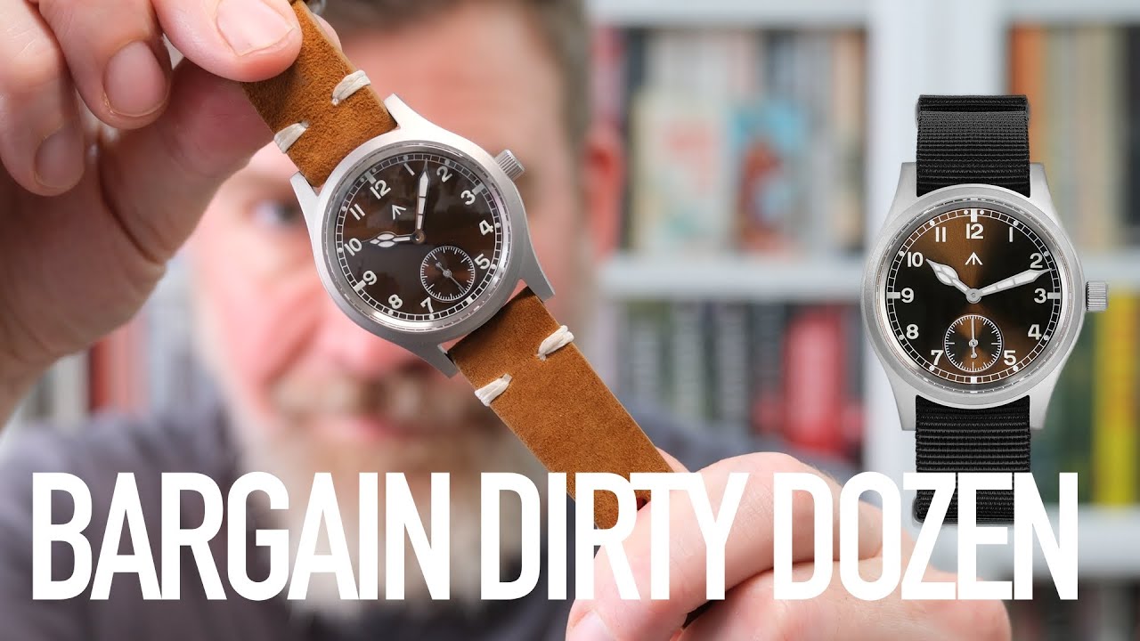 Militado D12 Dirty Dozen homage review - 36mm vintage-style military ...