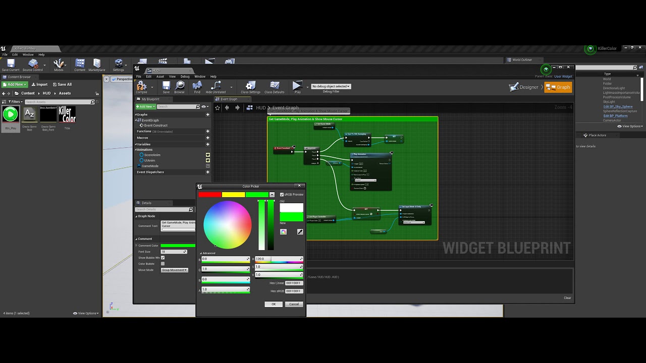 19 - Coding HUD [ UE4 Training ] - YouTube