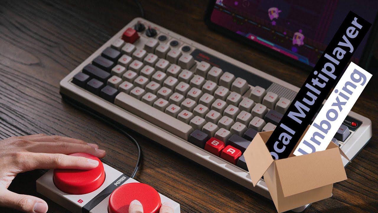 8BitDo Retro NES Mechanical Keyboard - Unboxing - YouTube