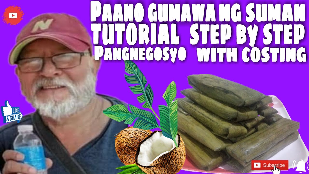 EP061 HOW TO MAKE SUMANG BICOL/#TUTORIAL#PAANO GUMAWA NG MASARAP NA ...