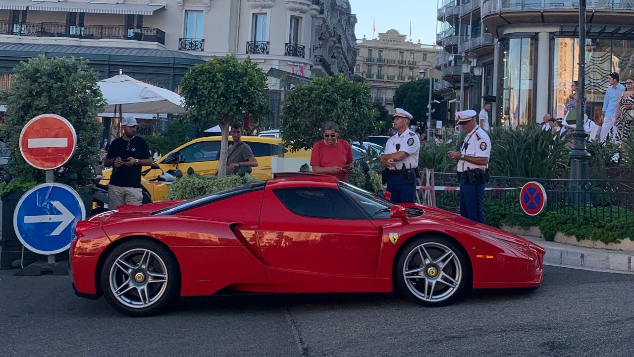 $4 Million Ferrari Enzo gets stopped by Police in Monaco - Supercars in ...