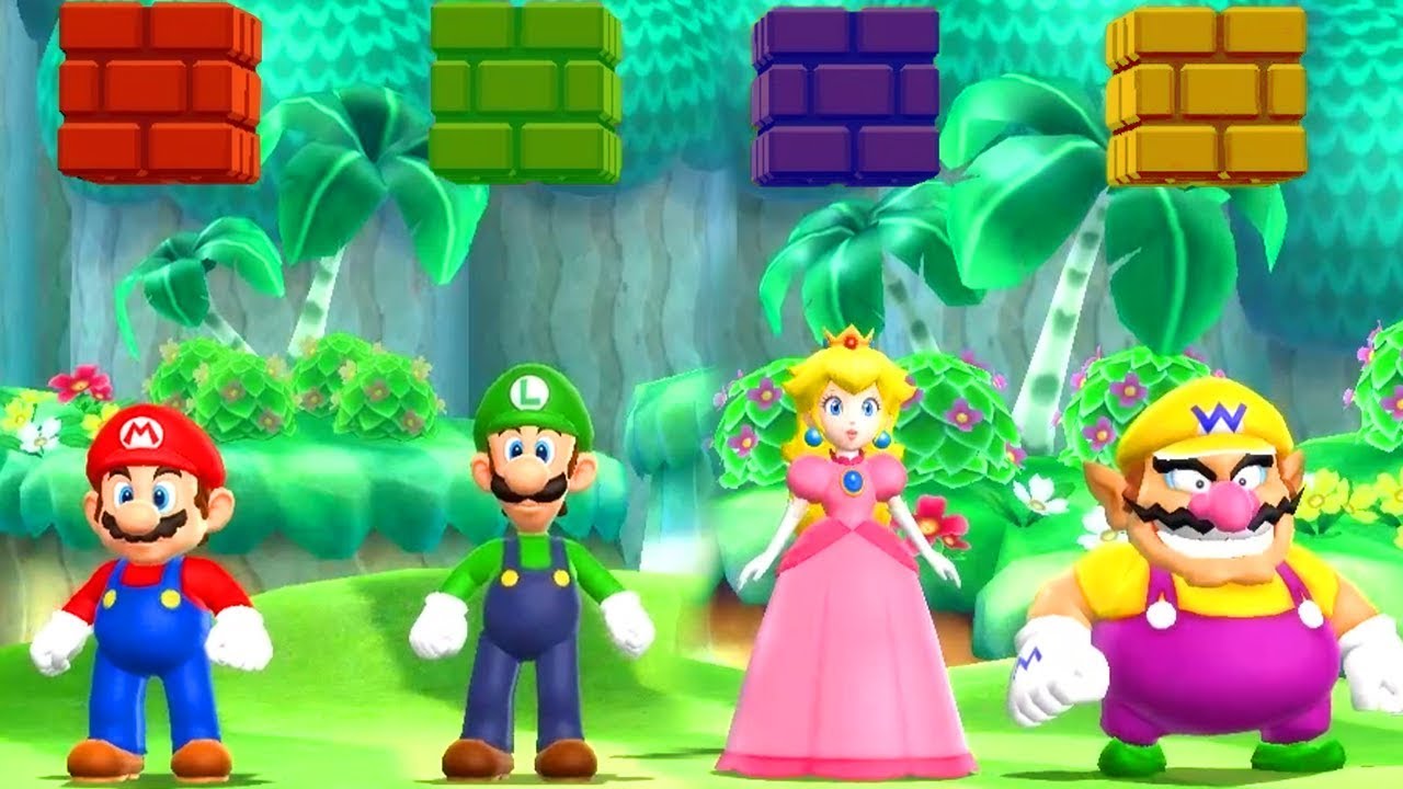 Mario Party 9 - All Skill Minigames - YouTube