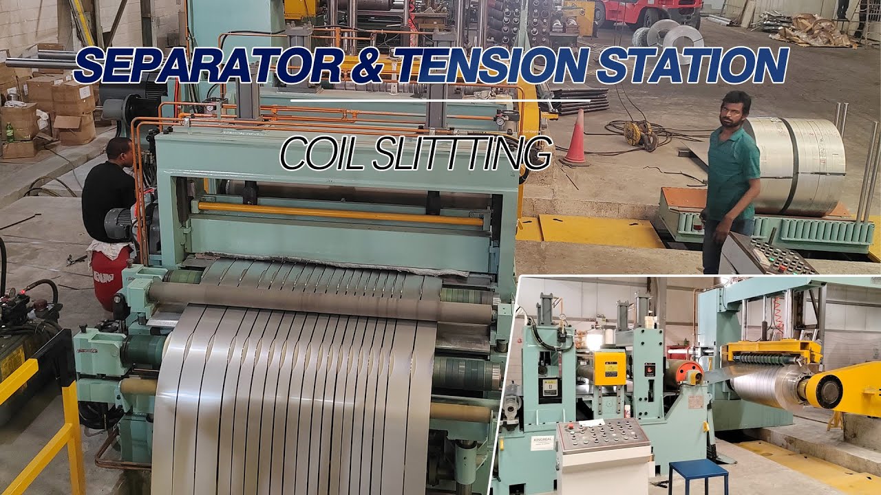 What Is Separator And Tension Station In Coil Slitting Machine? Metal ...