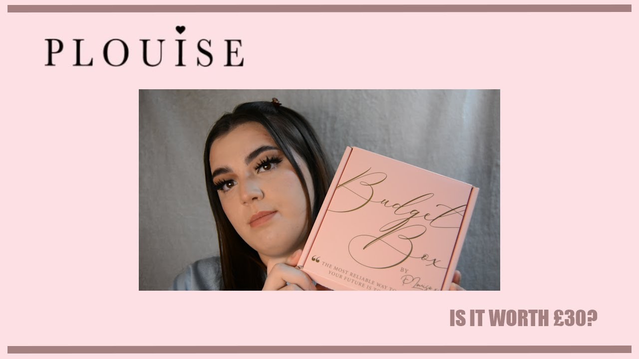 P Louise// First ever PLouise budget box// Review //April 2021 - YouTube