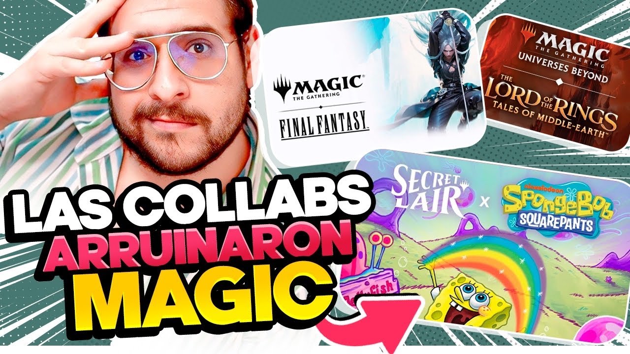 Las COLABORACIONES MATARON magic the gathering - YouTube