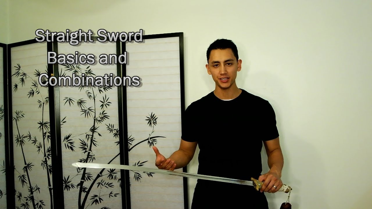Wushu Straight Sword - Movements and Basics - YouTube