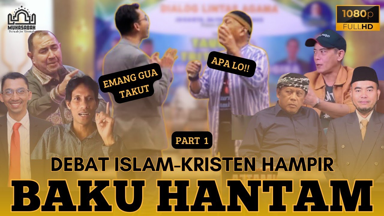 🔴HAMPIR RICUH‼️ - Debat Islam Kristen Terbaru 2025 - YouTube