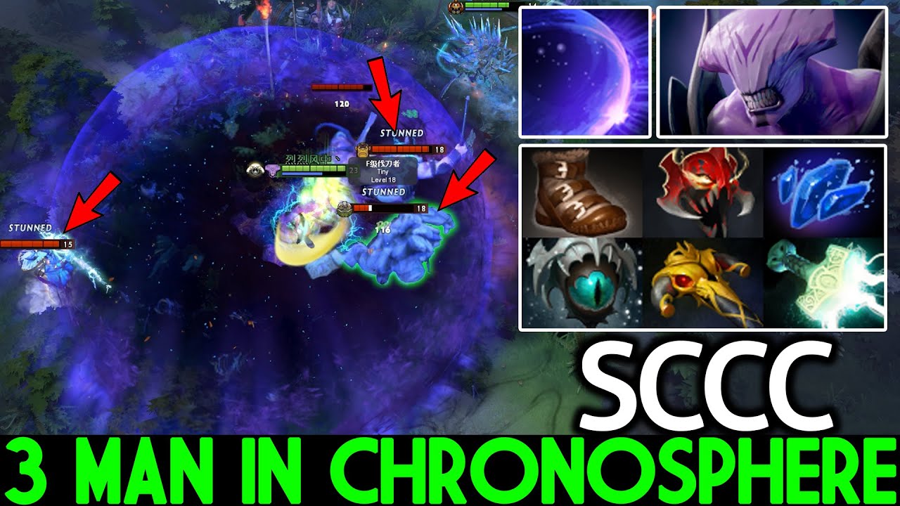 SCCC [Faceless Void] Beautiful 3 Man in Chronosphere Next Level Play Dota 2 - YouTube