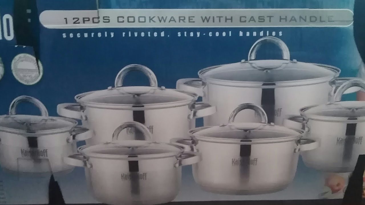 🔴ОБЗОР КАСТРЮЛЬ KAISERHOFF🔴 - YouTube