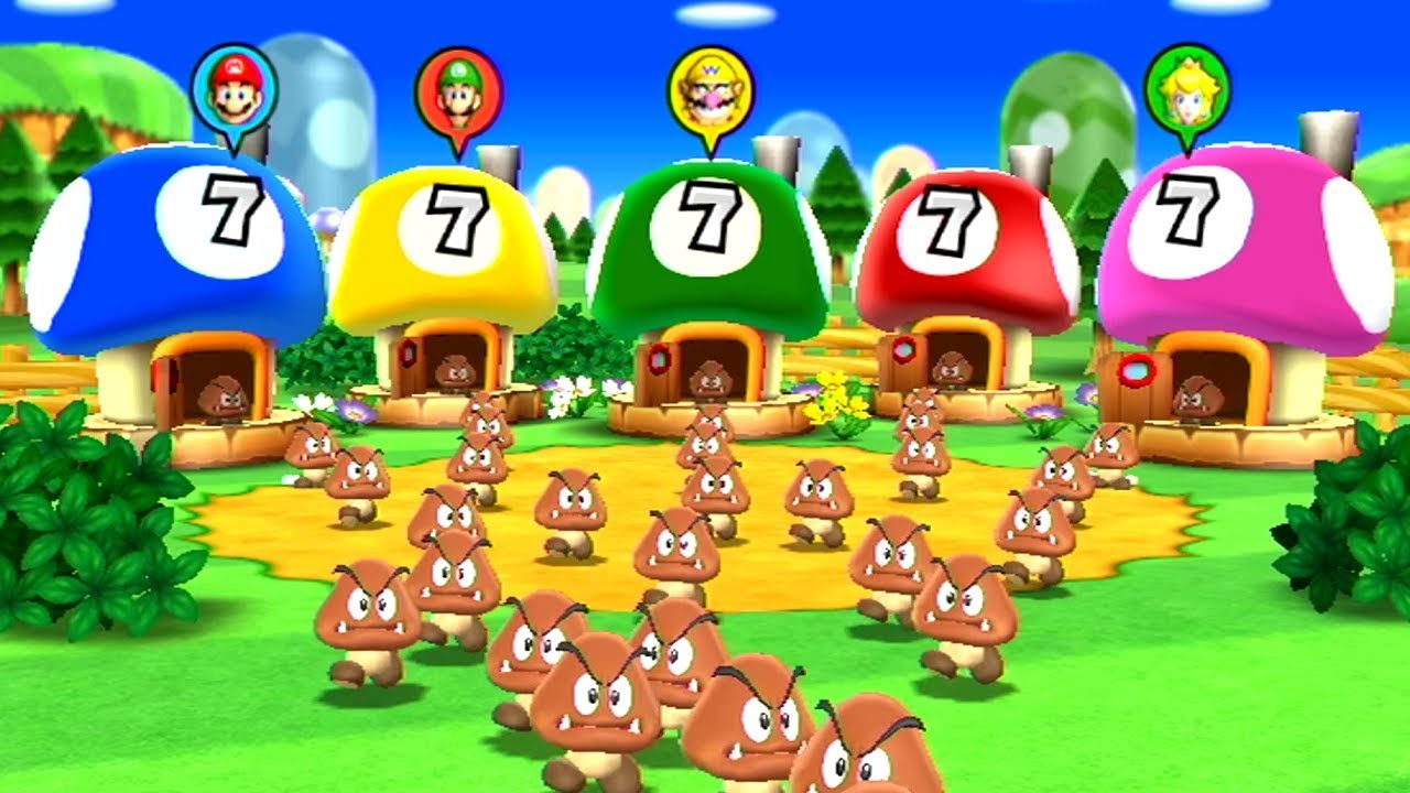 Mario Party 9 - Score MiniGames - YouTube