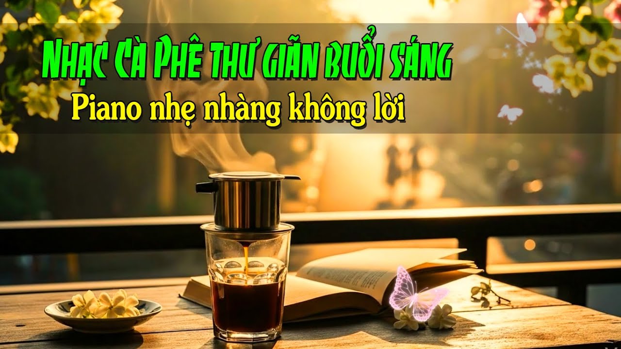 Nhạc Cà Phê Thư Giãn Buổi Sáng | Piano Nhẹ Nhàng Không Lời #NhạcThưGiãn ...