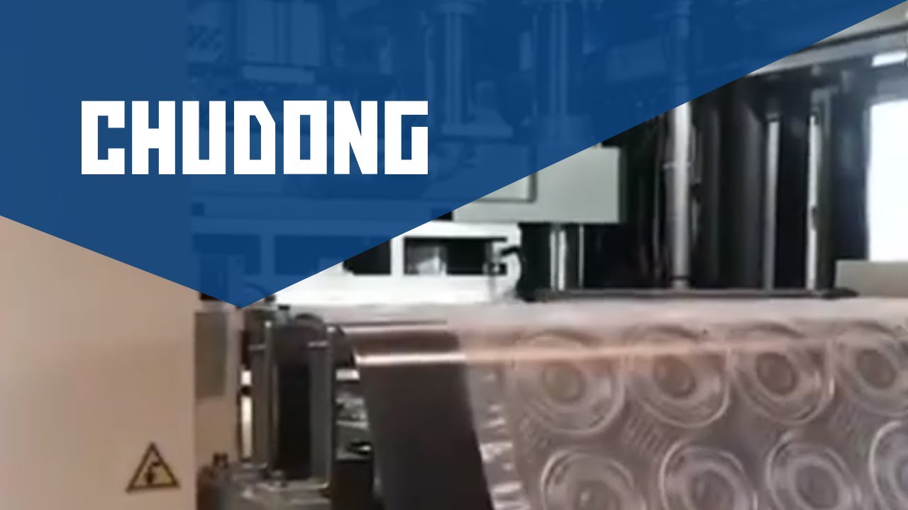 PP Plastic Container Cup Lid Thermoforming Machine Production Line ...