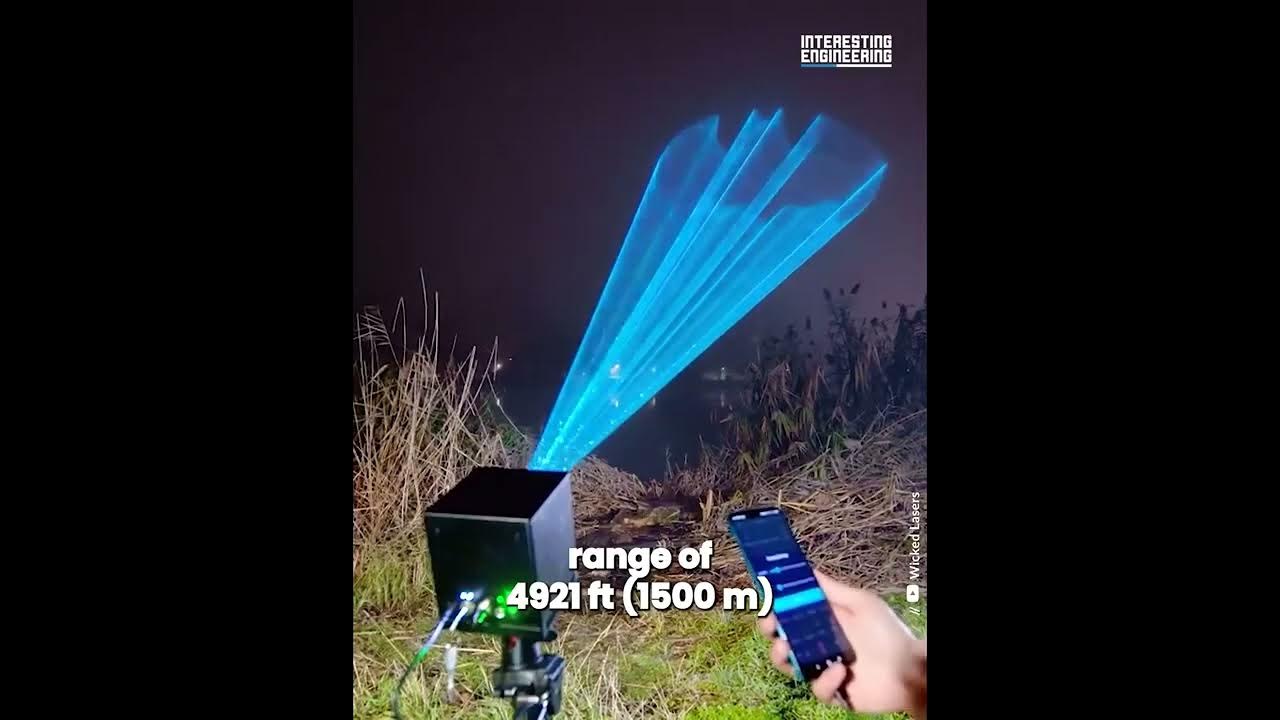 It’s the World’s Smallest RGB Laser Projector - YouTube