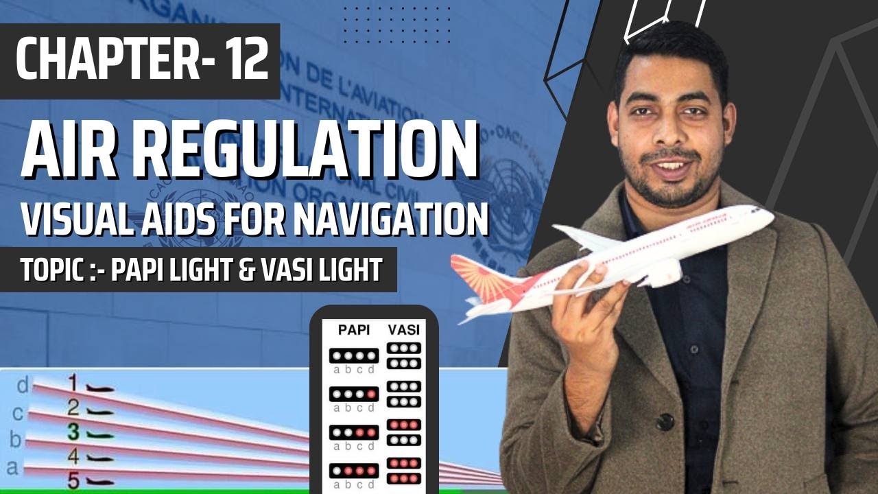 AIR REGULATION CHAPTER - 12 | PAPI Light | VASI Light क्या होता है ...