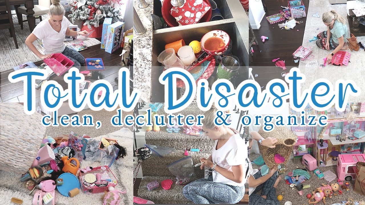 COMPLETE DISASTER CLEANING MOTIVATION / CLEAN HOUSE TRANSFORMATION ...