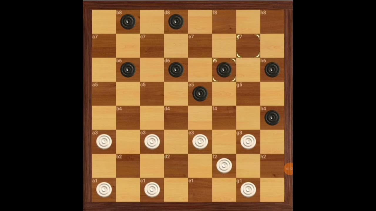 Checkers Finishing Moves #1 - YouTube