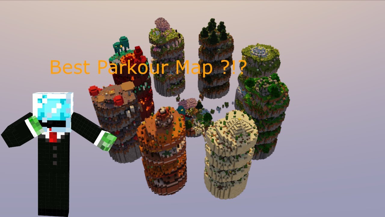Minecraft Parkour | Floating Biomes | By @niecudnymaps - YouTube