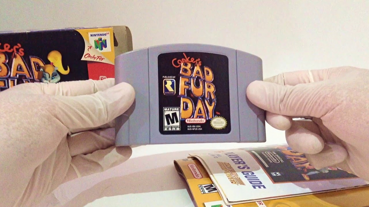 Conkers Bad Fur Day Nintendo 64 Unboxing Youtube