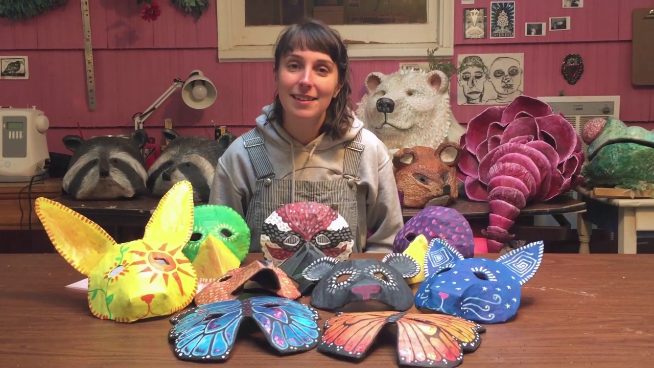 How To Make Animal Masks With Cardboard And Paper Mache YouTube how-to-make-animal-masks-with-cardboard-and-paper-mache-youtube
