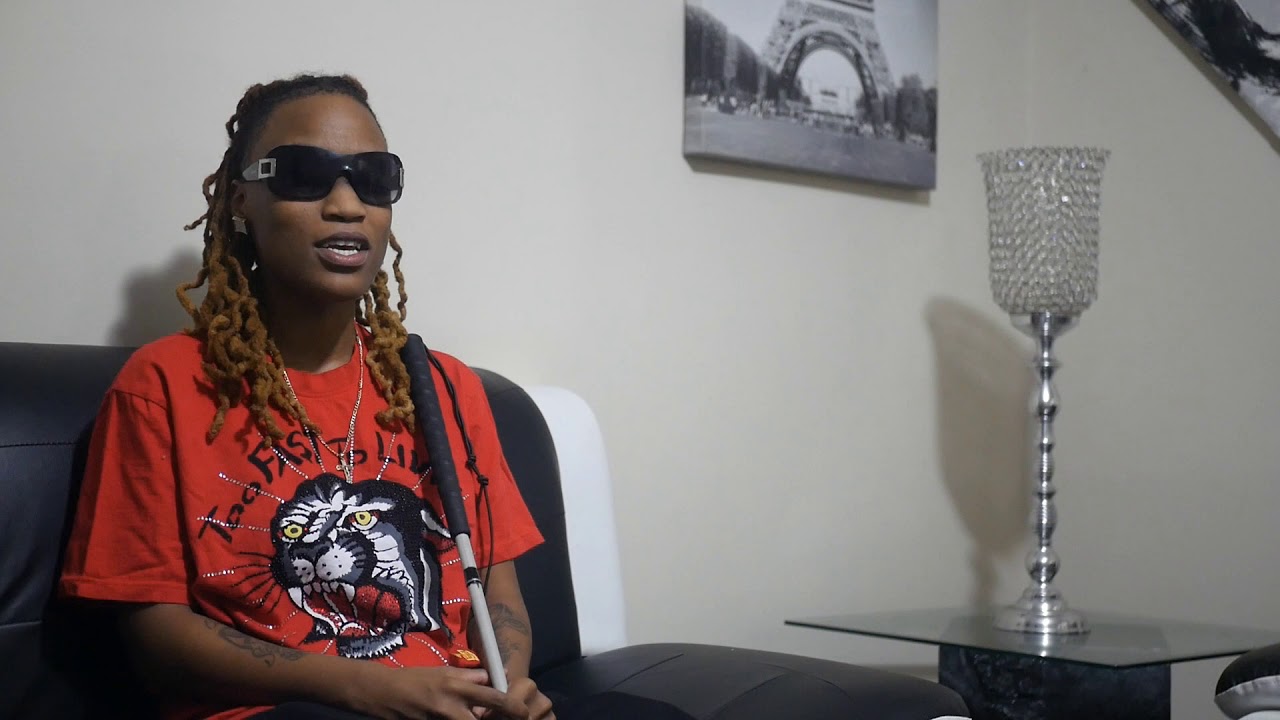 2018 Epk Young Ant first blind female rapper - YouTube