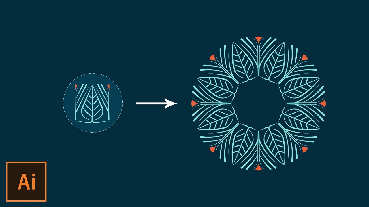 let's see PATTERN BRUSH magic in Illustrator | Custom Brush Tutorial - YouTube