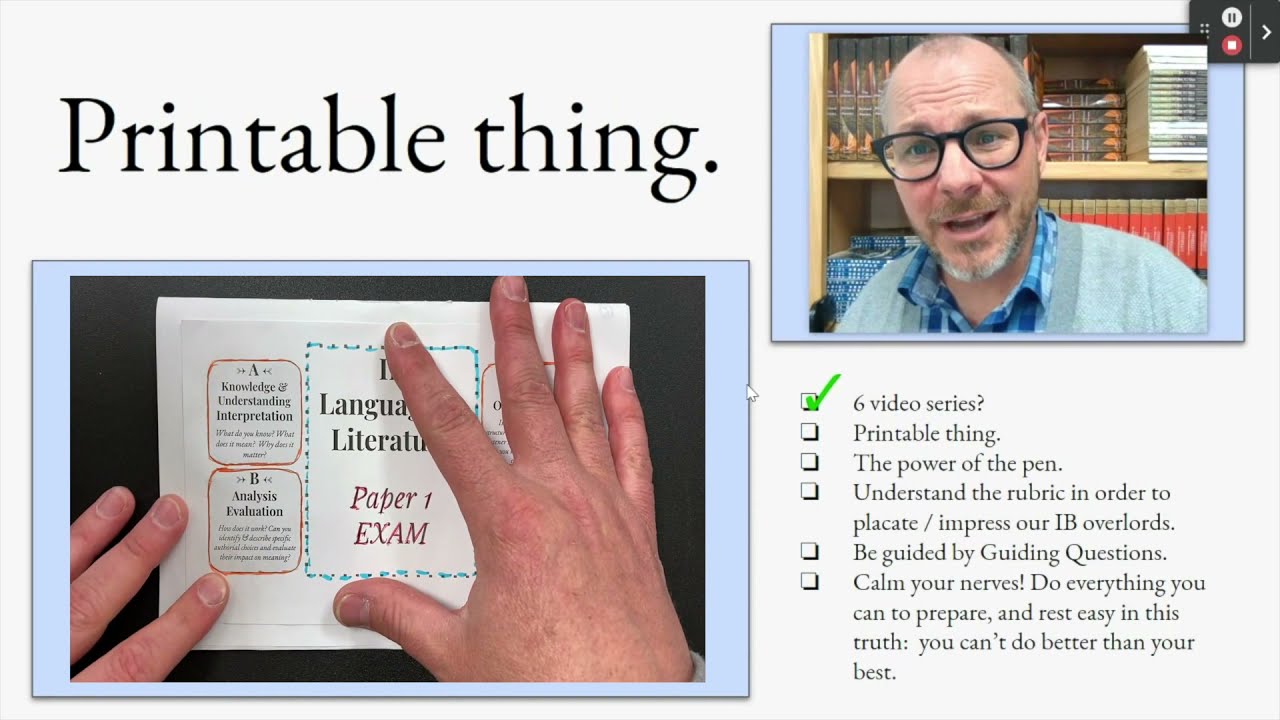 IB Lit Paper 1 Exam Series 1 YouTube ib-lit-paper-1-exam-series-1-youtube