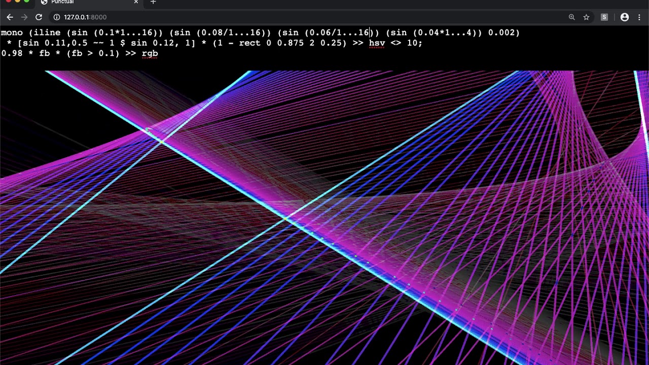 Punctual demo - line and iline (Dec 27 2019) - YouTube