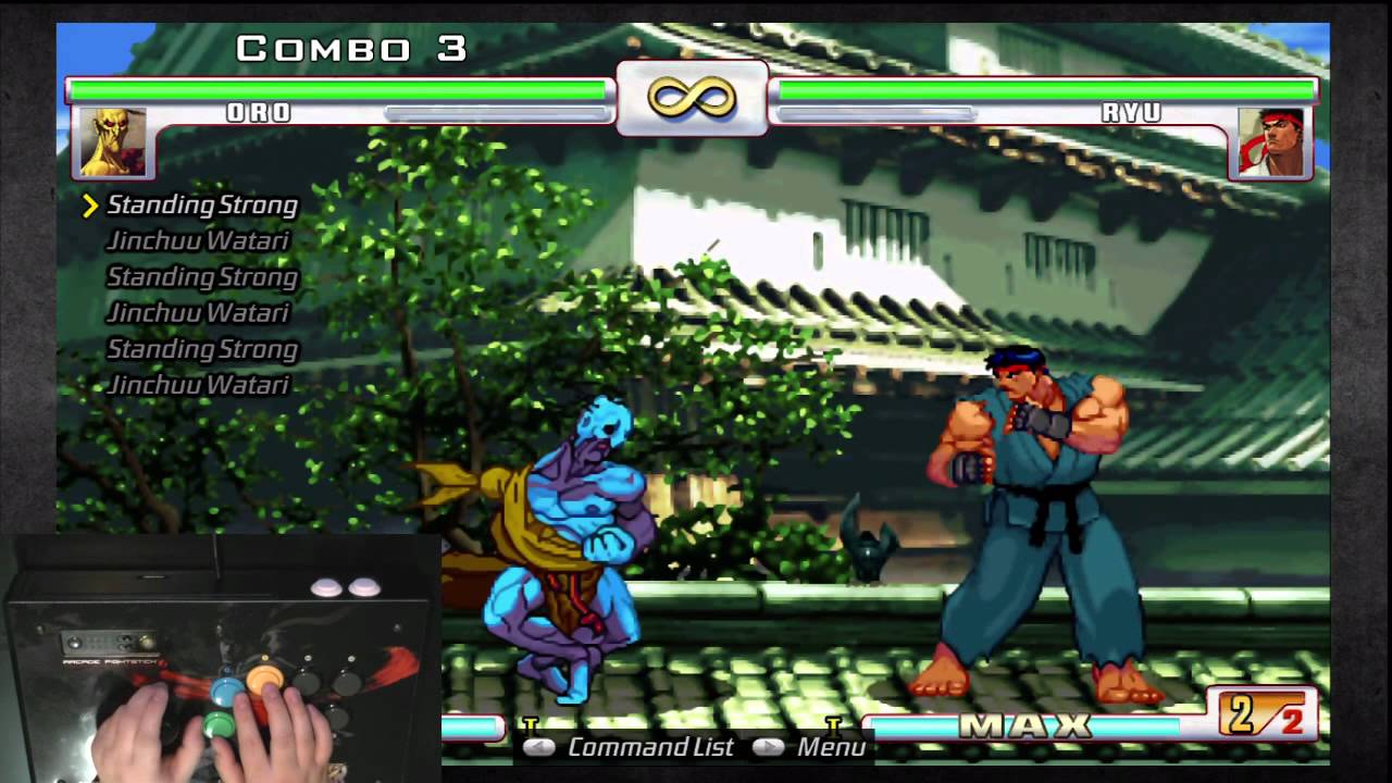 Street Fighter 3 Third Strike Online Edition Trials - Oro - YouTube