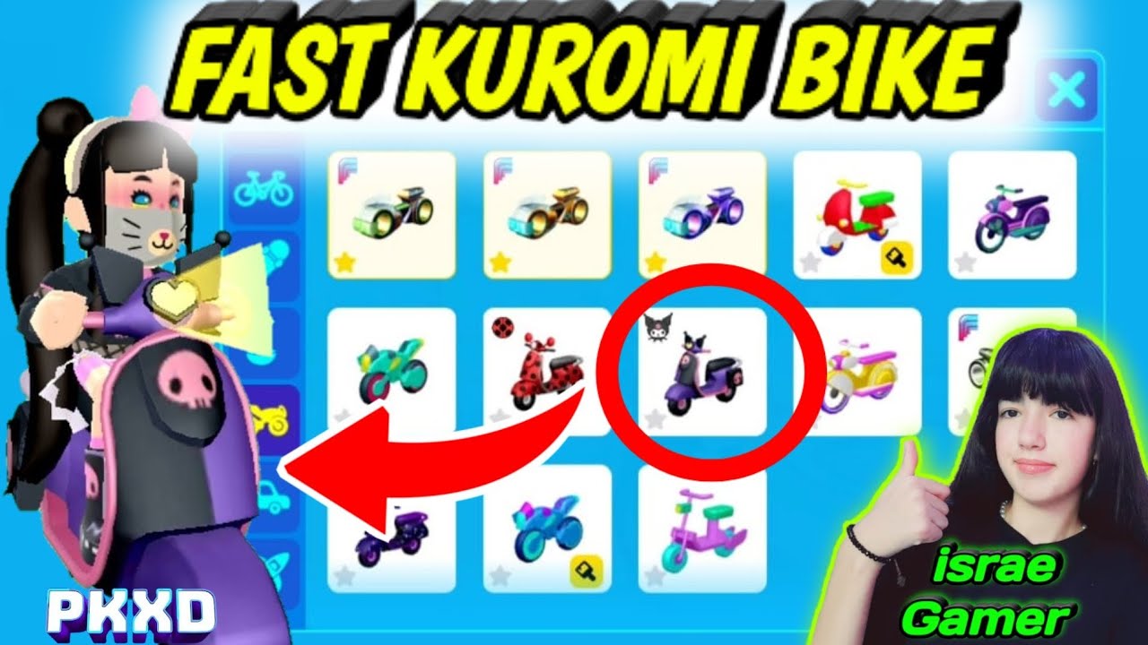 NEW KUROMI BIKE IS HERE IN PK XD🤩😱FAST AND DANGEROUS🏍 - YouTube