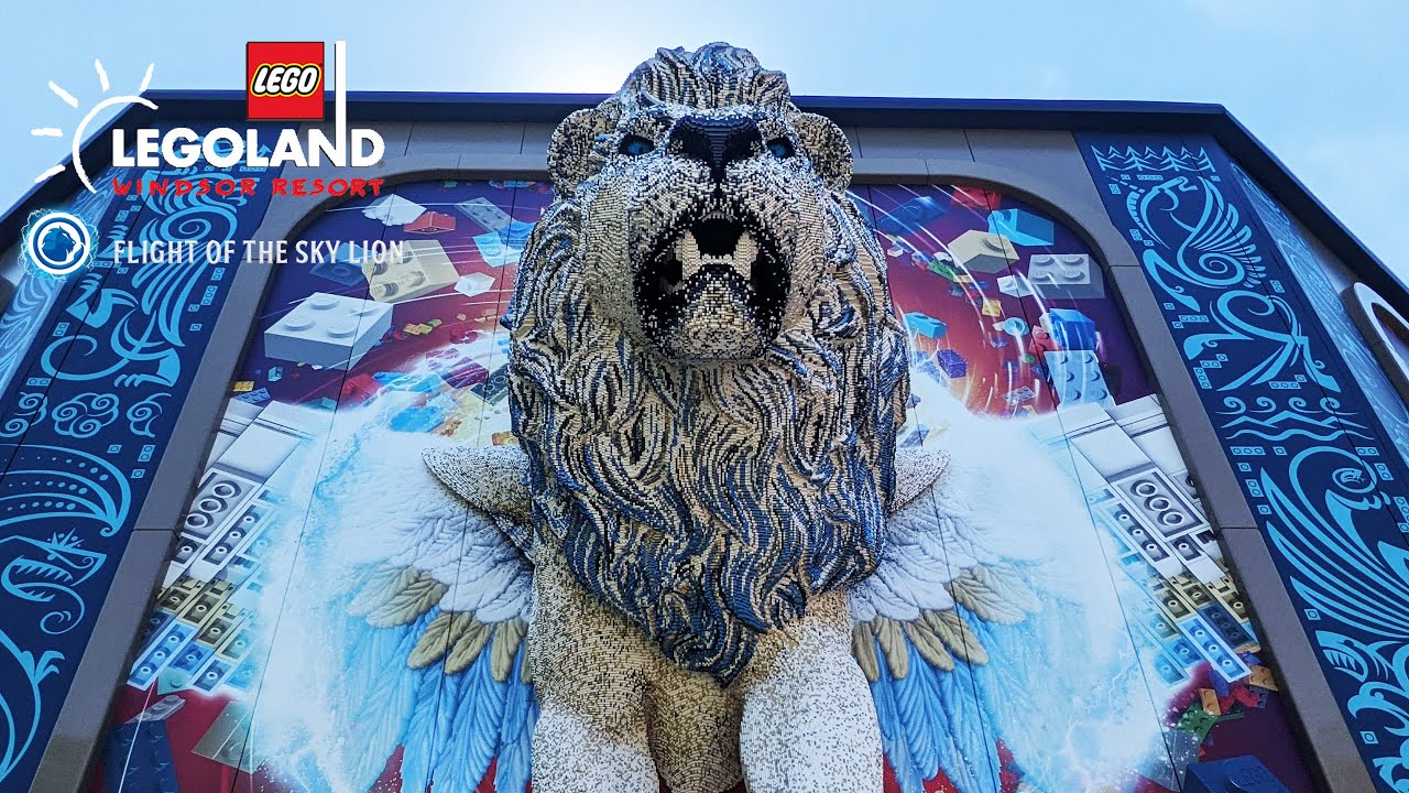 BEST SEAT on Flight of the Sky Lion LEGO Mythica Legoland (March 2022 ...