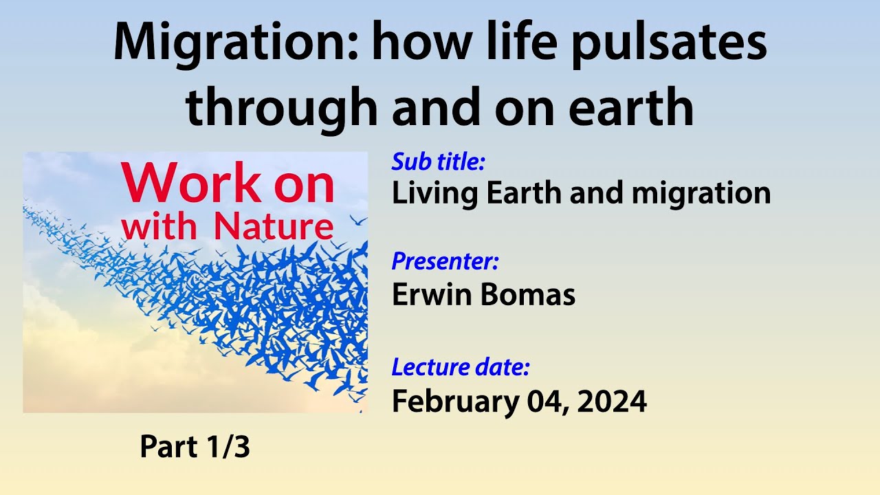 Migration: how life pulsates through and on earth (1/3): Living Earth ...