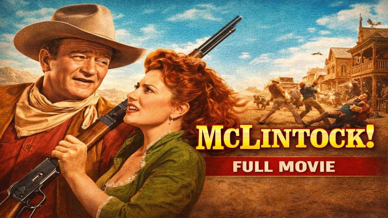 McLintock! (1963) | Full Classic Western Comedy | John Wayne & Maureen ...
