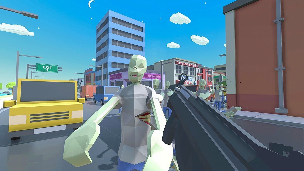 Zombie Town - Simple low-poly survival fun - YouTube