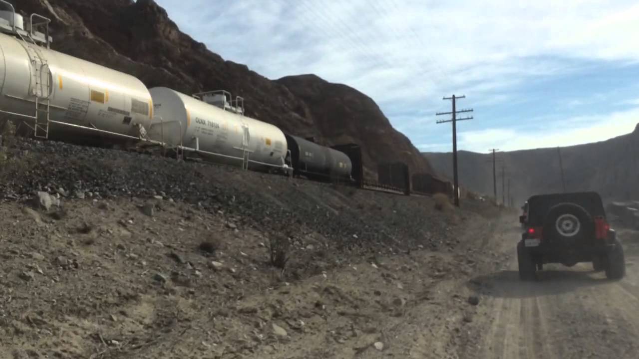 Afton Canyon Train - YouTube