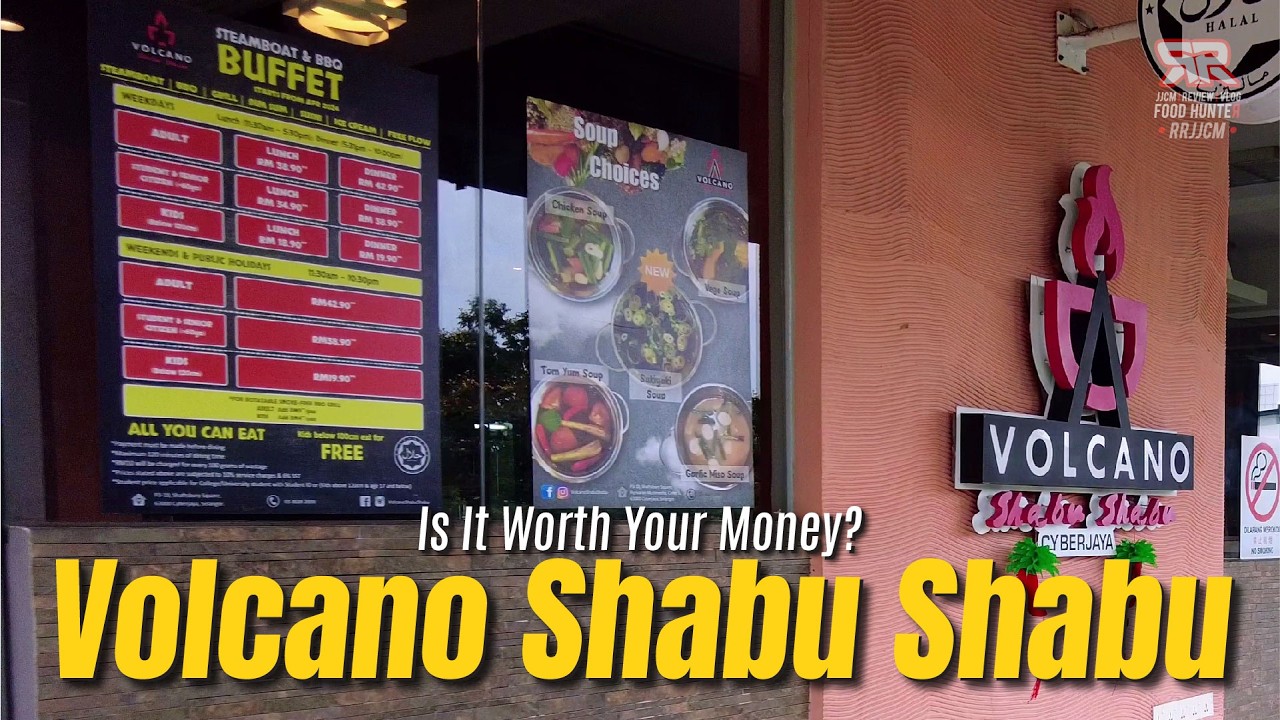 Halal Steamboat Buffet Volcano Shabu Shabu Cyberjaya | Puas Hati Ke ...