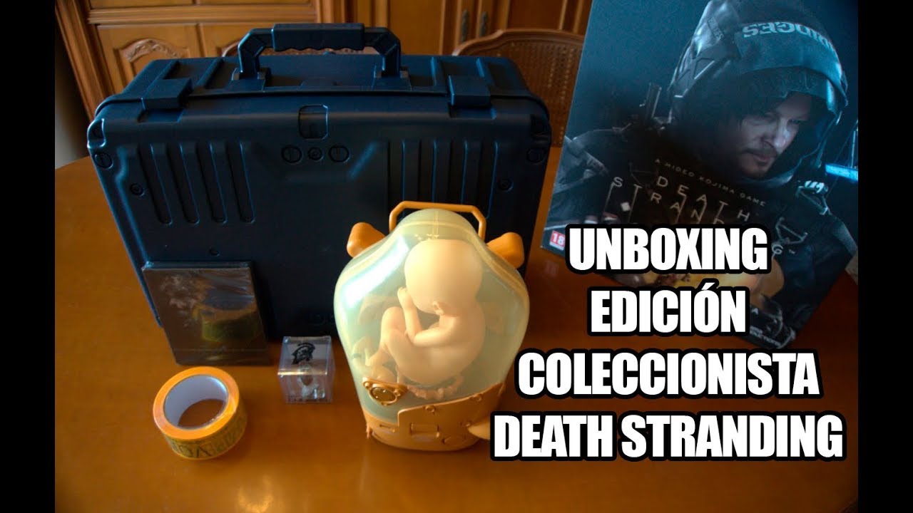 Unboxing de la Edición Coleccionista de Death Stranding (Collector's ...