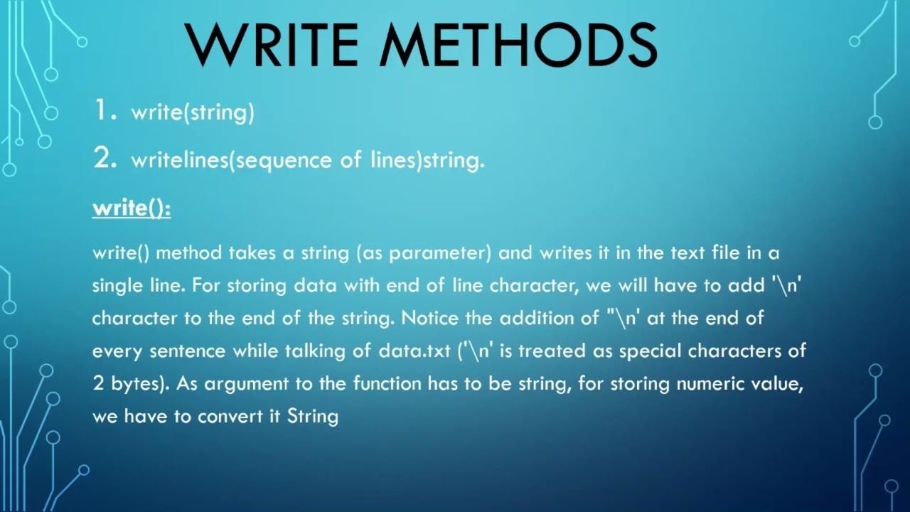 Reading And Writing In A Text File In Python YouTube Reading And Writing In A Text File In Python YouTube