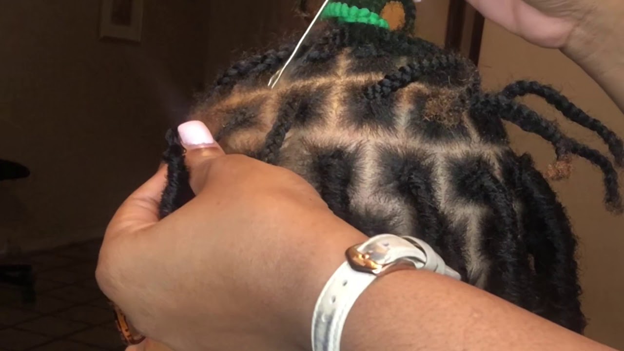 Faux Locs Add On/Extended (VERY LIGHT, NO TENSION, VERY LONG) - YouTube