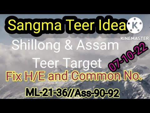 Sangma Teer Idea oni Assam aro Meghalayana teer target on,natenga 07 ...