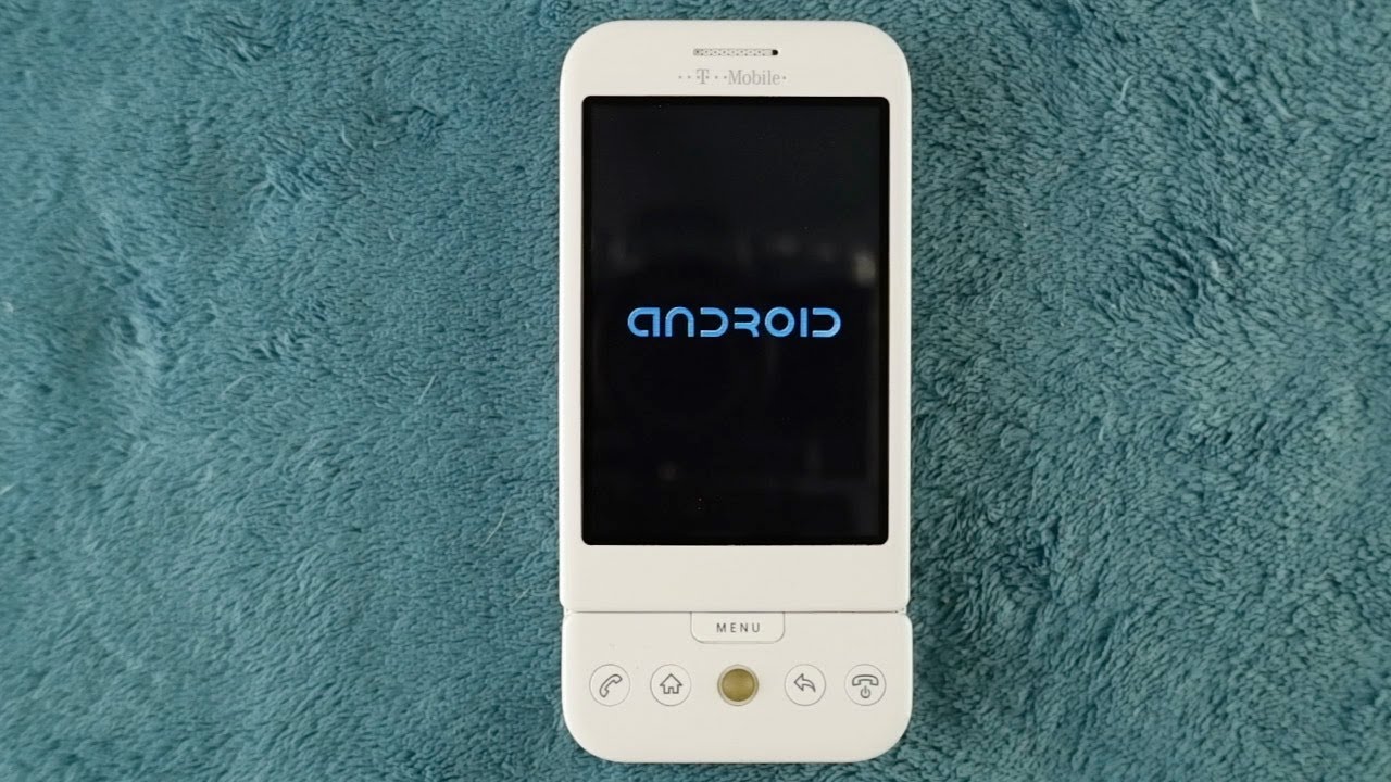 First Android ever startup and shutdown - YouTube